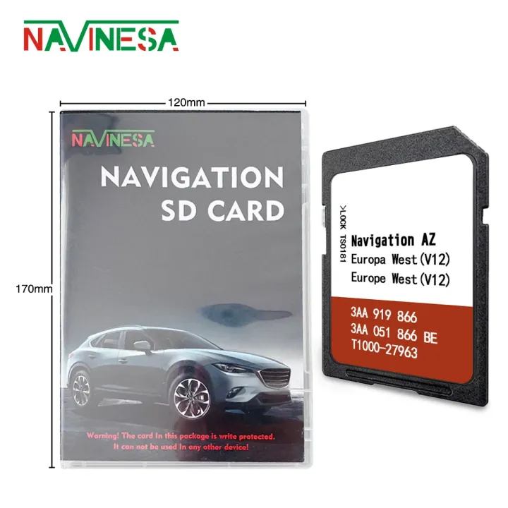 RNS 315 AZ V12 West Europe SD Naving Card for VW Passat Alltrack B7 ...
