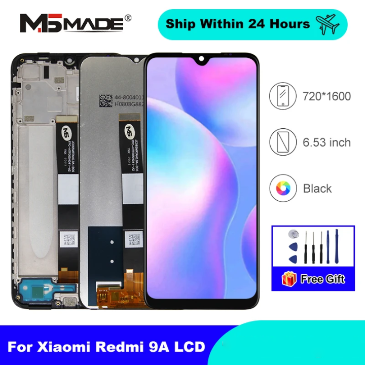 6.53'' For Xiaomi Redmi 9A Display LCD Touch Screen Digitizer For Redmi 9C LCD Replacement Parts ...