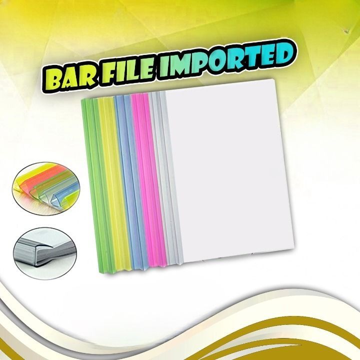 A4 Slide Bar File // Bar File // Paper File // Pack Of 3 | Daraz.pk