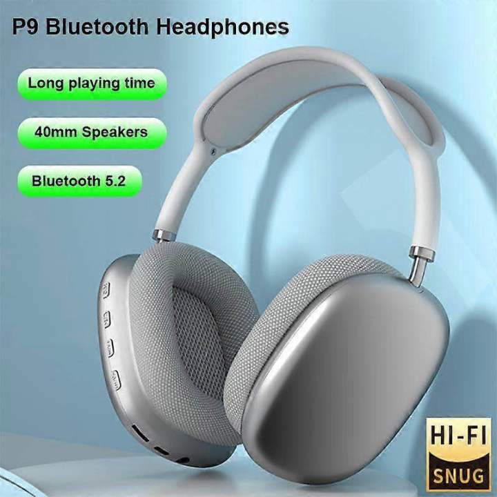 P9 Headphones 2025 Trending Headphone Tws Strong Bass Headsets Earbuds ...