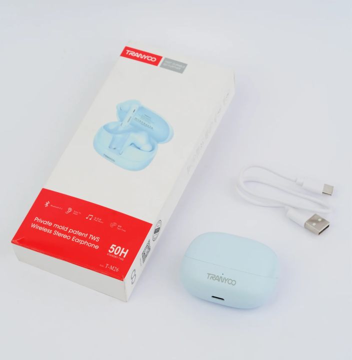 TRANYOO T-M26 Wireless Tws Bluetooth Earbuds | Daraz.lk