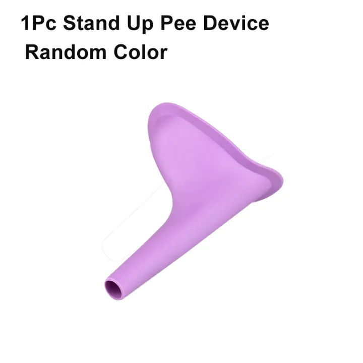 Women Urinal Outdoor Travel Camping Portable Female Urinal Soft ...