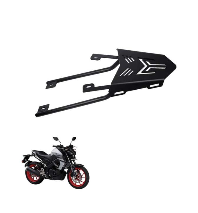 Trail Expedition Carrier/Top Rack/Back Rack for Yamaha MT 15 (Black ...