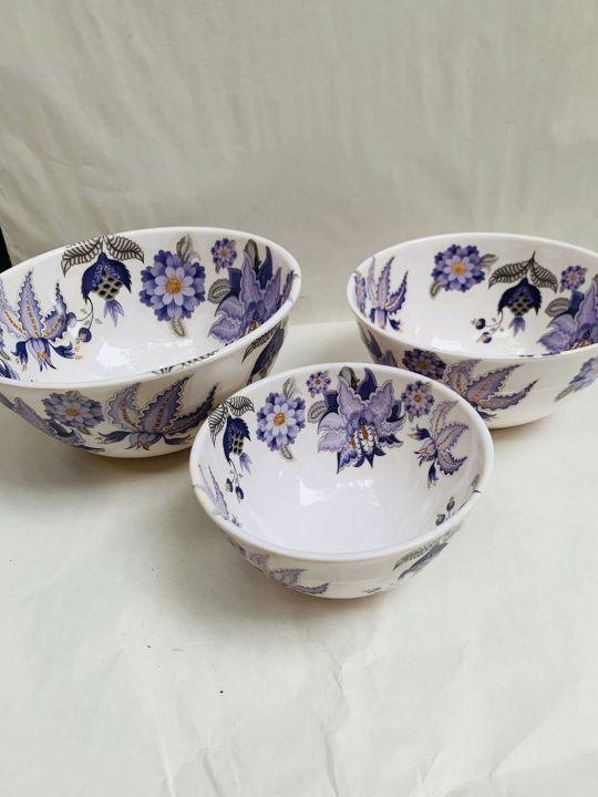 New 3 piece Payala Bowl Set in 3 Size Large medium small deep Bowl ...