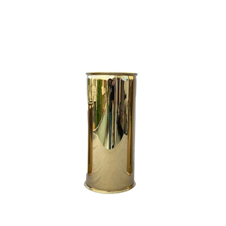 Mirror Metal Stainless Steel Flower Vase - Golden Guldan Design | Daraz.pk