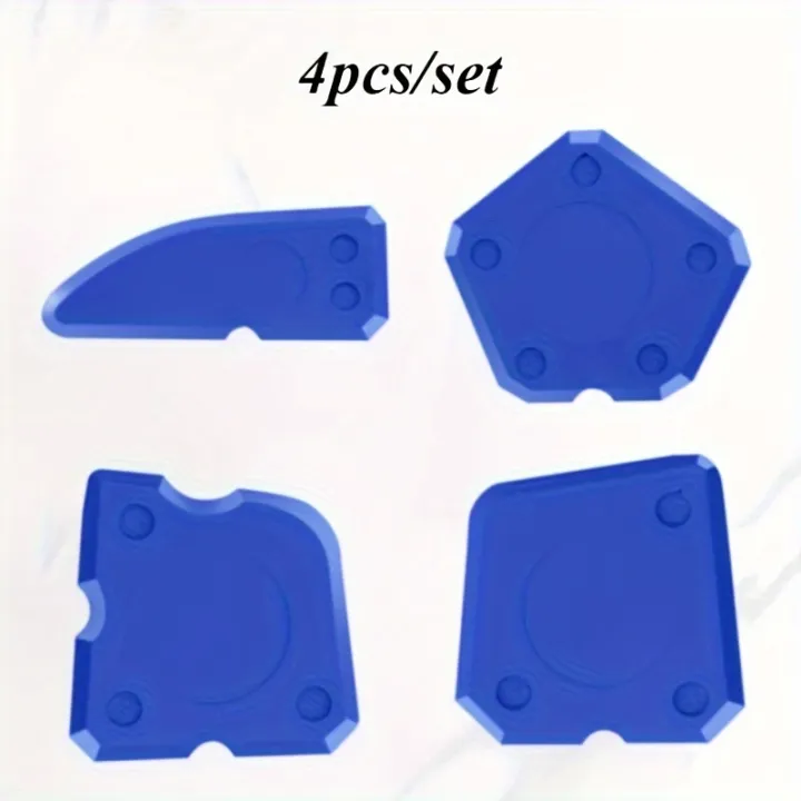 4-Piece Silicone Caulking Tool Set - Versatile, Easy Clean-up ...