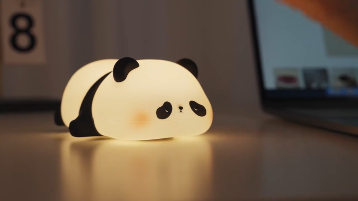SP Dealz Panda Night Light, LED Squishy Novelty Animal Night Lamp, 3 ...