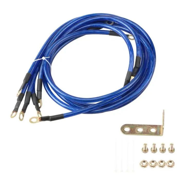 Professional Universal 5 Point Car Universal Earth Ground Cables ...