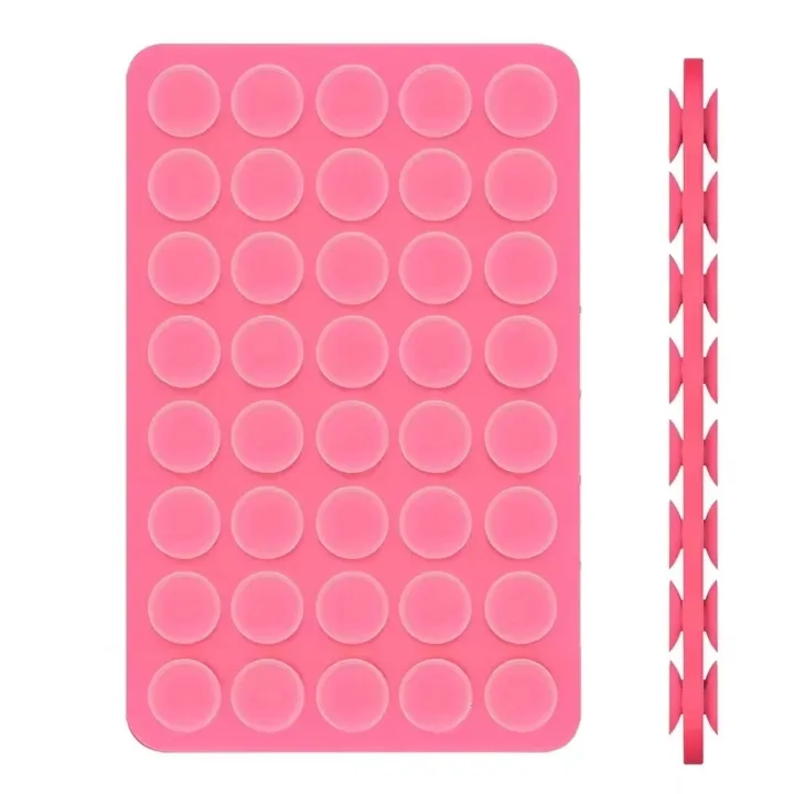 Silicone Suction Cup Phone Case Mount Double Sided Sticky Phone Grip ...