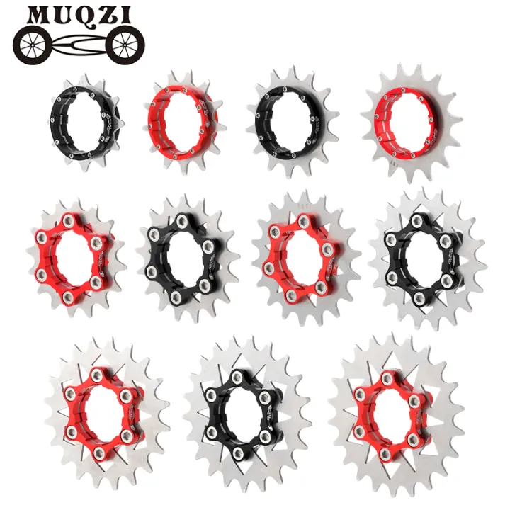 MUQZI Single Speed Cassette Cog 12T 13T 14T 15T 16T 17T 18T 19T 20T 21T ...