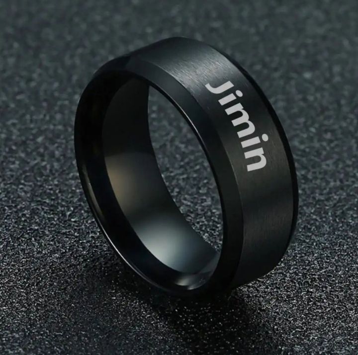 BTS Ring for ARMY Jimin Jewelry Men Women Bangtan Boys | Daraz.pk