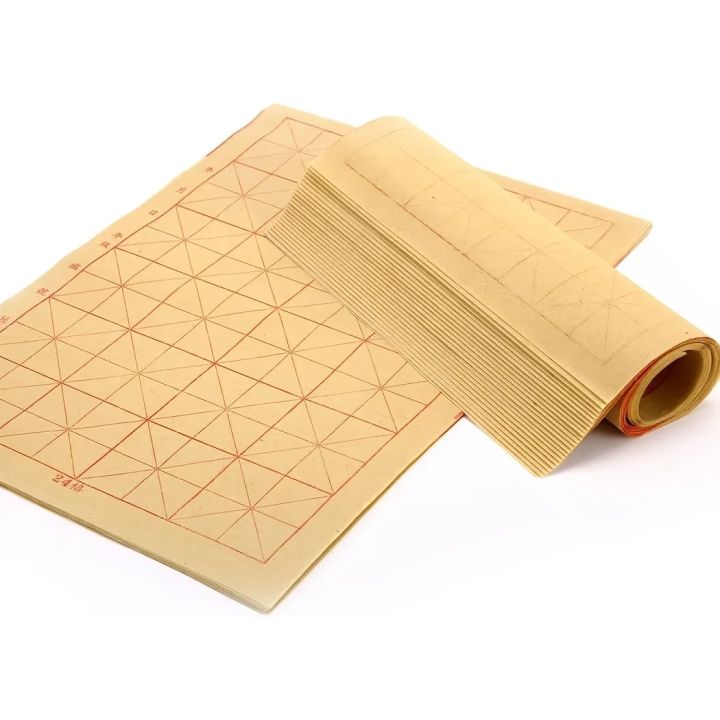 30 Sheets Chinese Calligraphy Brush Ink Writing Grid Sumi Paper/Xuan ...