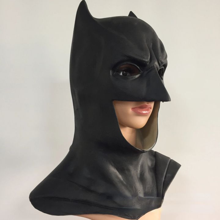 The Bruce Wayne Cosplay Masks Halloween Party Props Bats Headcover ...