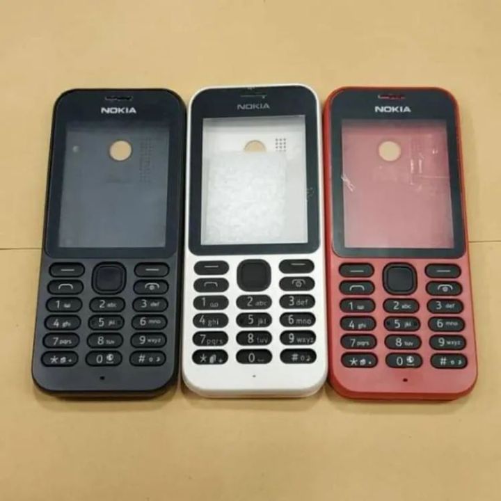 For Nokia 215 Front & Back Side Mobile Casing / Cashing with Keypad ...