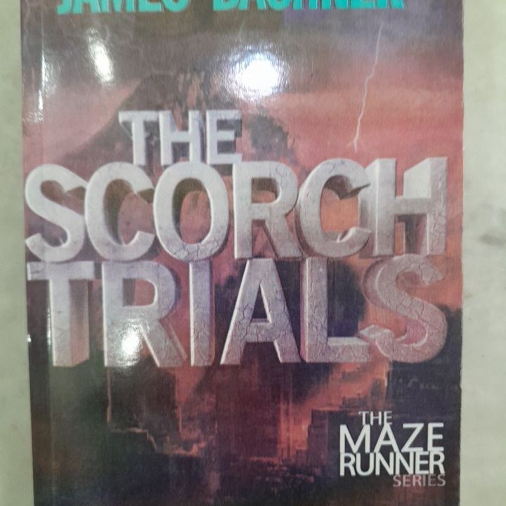 THE SCORCH TRIALS BY DASHNER. the maze runner series | Daraz.pk