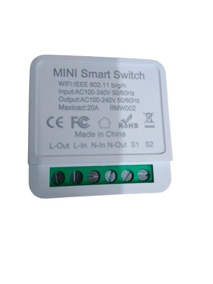 Mini Wi-Fi Smart Switch | Smart WiFi Switch 20A/16A | Control Your Home ...