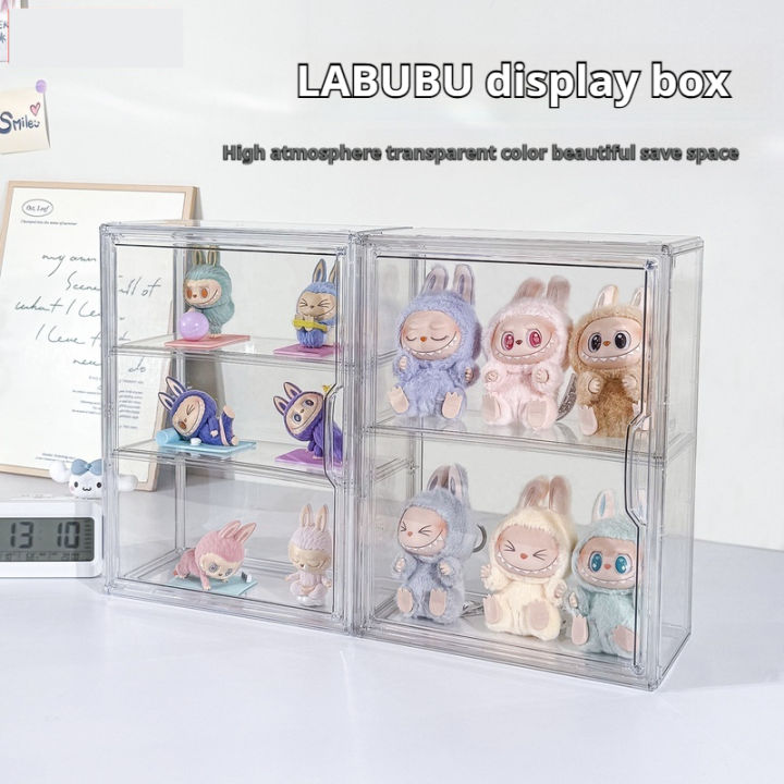 Blind Box Storage Display Box Bubble Mart LABUBU V3 Handheld Storage ...