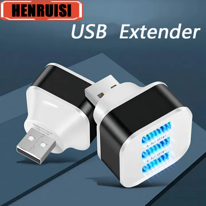3 Port USB Extender USB2.0 HUB Quick Charge USB Splitter Multiple ...