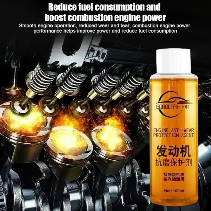 NEW 100ML Engine Cylinder Repair Agent Additive Oil For Engine ...