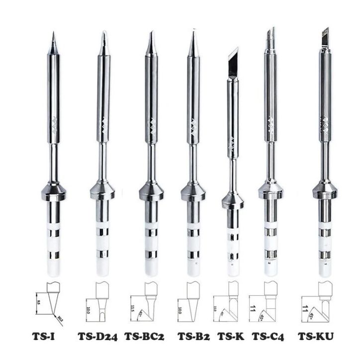 1pc TS101/TS100/T85 Soldering Iron Tips Replacement Various Models Of ...