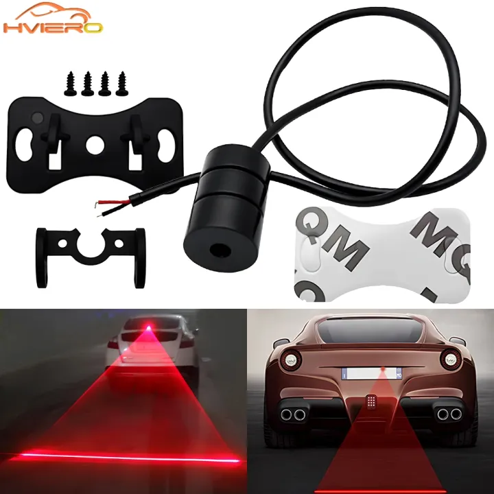 1X Car Led Anti-collision Warning Light Fog Strobe Brake Parking Trunk ...