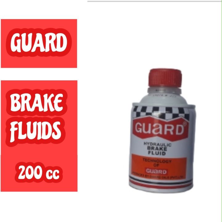 Guard Hydralic Brake Fluid/Brake Oil (Dot 3) 200cc | Daraz.pk