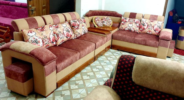 Modern cornar sofa set segun wood. | Daraz.com.bd