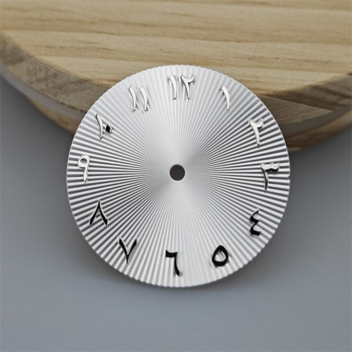 28.5mm Dial Arabic Alphabet Surface No Date Mechanical Watch Replace ...