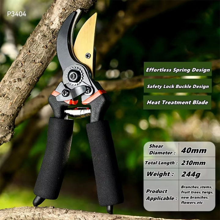 Rafford Multi-Purpose Heavy Duty Garden Shears with Soft Cushioned ...