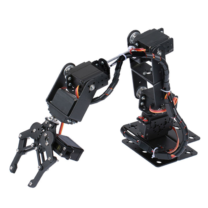 6-DOF Robotic Arm DIY Kit Multi Degree-of-Freedom Robot Servo Grasping ...