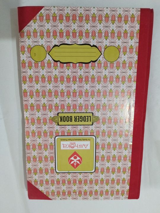 Ashoka Ledger Book/Cash Book/Stock Book Number 2 Single Pc | Daraz.com.np
