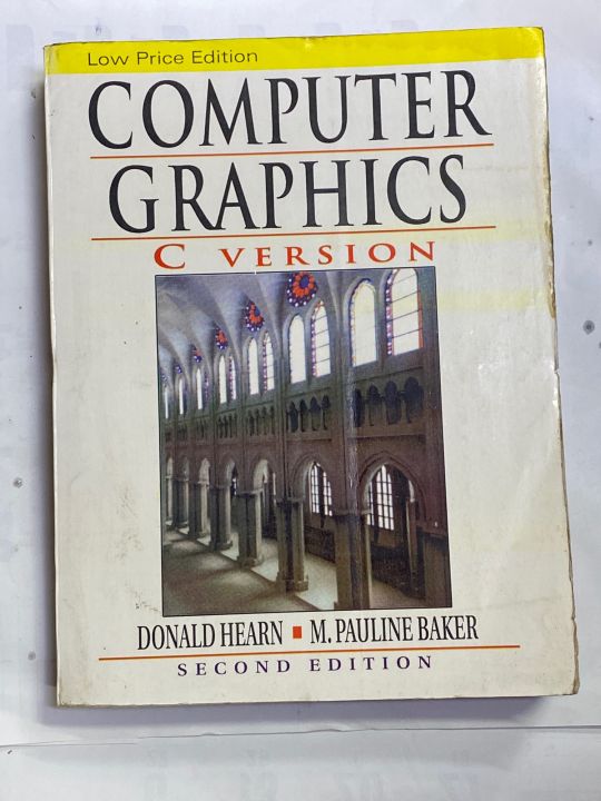 COMPUTER GRAPHICS C VERSION 2nd EDITION BY DONALD HEARN | Daraz.pk COMPUTER GRAPHICS C VERSION 2nd EDITION BY DONALD HEARN | Daraz.pk