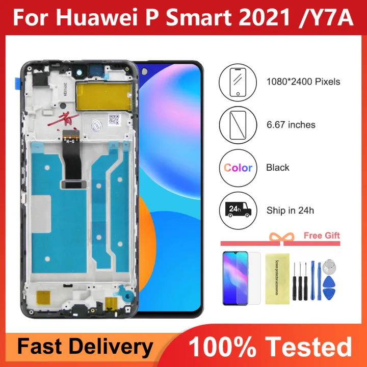 6.67 Inch LCD Display Touch Screen for Huawei P Smart 2021 Honor X10 ...