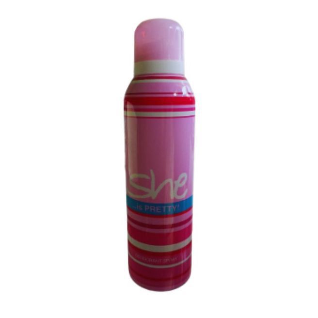 She Is Pretty,Perfumed, Deodorant,Body Spray,Net Wt:200Ml | Daraz.pk