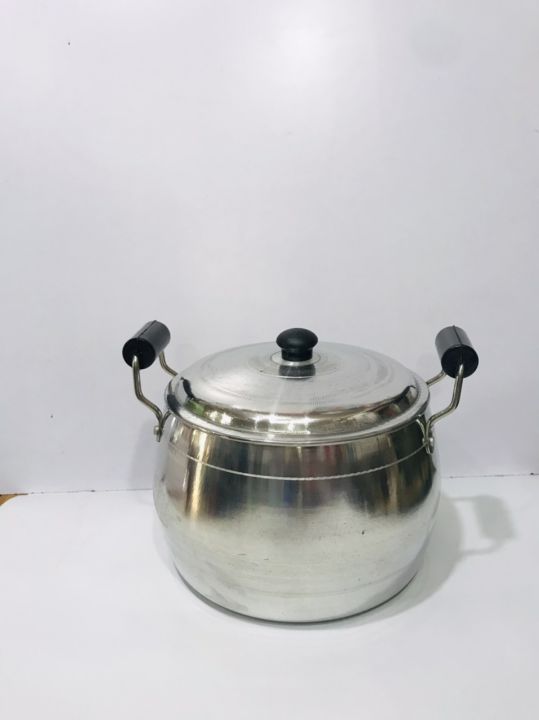 Vintage Nepali Aluminum Cooking pot New Looks Kasaudi 7 LTR | Daraz.com.np