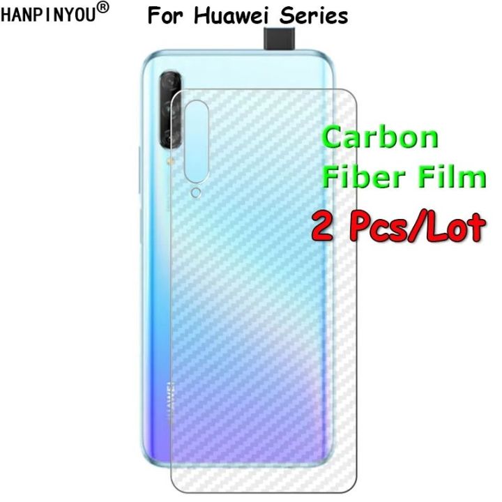 Huawei Y9 Prime 2019 Pop Camera Carbon Fiber Transparent Back Sheet ...
