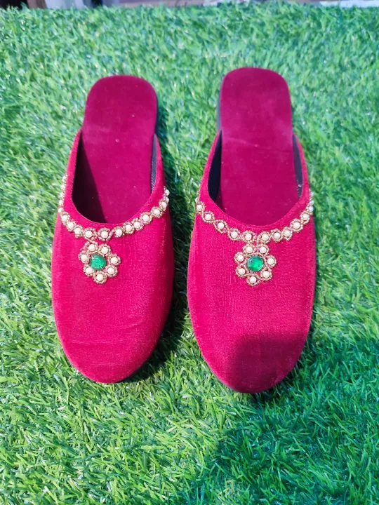 43 code Red Makmal Slippers Shoes For Women | Daraz.com.np