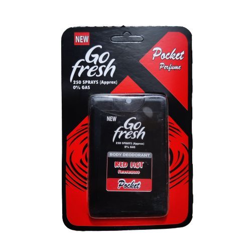 (11 Taka Deal) Go Fresh Red Hot Pocket Perfume 17 ml | Daraz.com.bd