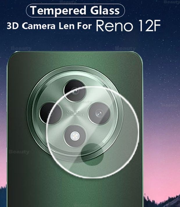 Oppo Reno 12 / Reno 12F Back Camera Lens Protector 9H Flexible Soft ...