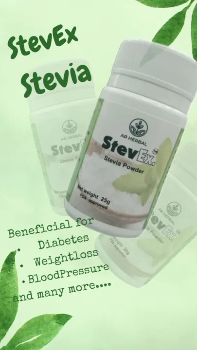 Stevia Powder |StevEx | Organic | Natural | Extract | Natural Sweetner ...