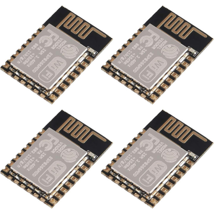 4pcs ESP8266 ESP-12F ESP-12E WiFi Serial Module Microcontroller 802.11N ... 4pcs ESP8266 ESP-12F ESP-12E WiFi Serial Module Microcontroller 802.11N ...