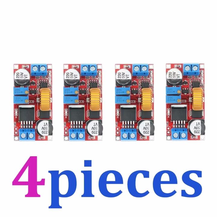 1PC/4 PCs 5A DC-DC Adjustable Buck Converter XL4015 4 - 38V to 1.25 - 36V Step Down Power Supply ...