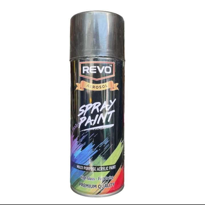 Black Color Spray Paint Decorative Paint For All Purposes Quick Drying - 300ml (Collection Point ...