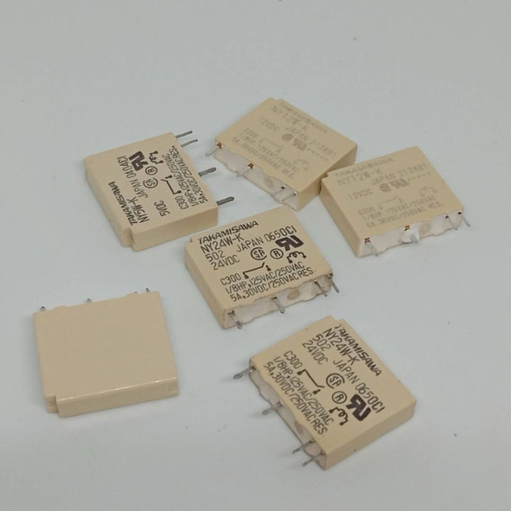 NY5W-K NY12w-k NY24W-K 5v 12v 24v relay 4 pin product taken from the actual work | Shop.com.mm
