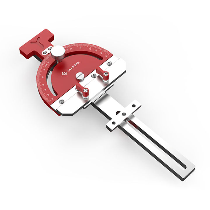 Allsome Adjustable Multi-angle Track Saw Guide Square Right Angle Guide ...