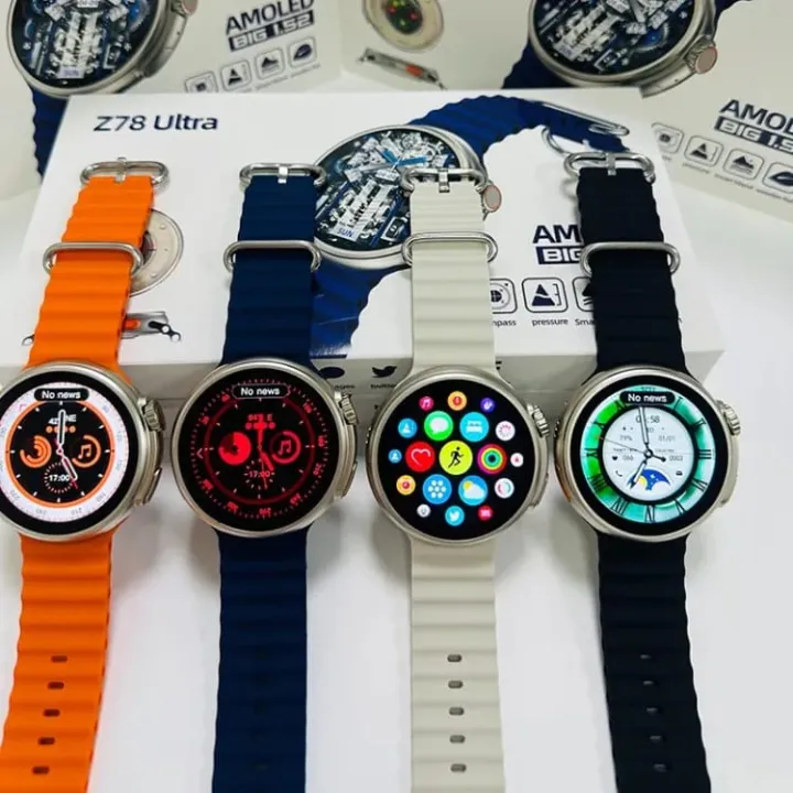 Smart Watch T1000 Ultra Waterproof, Sim, Touch Controls long battery ...