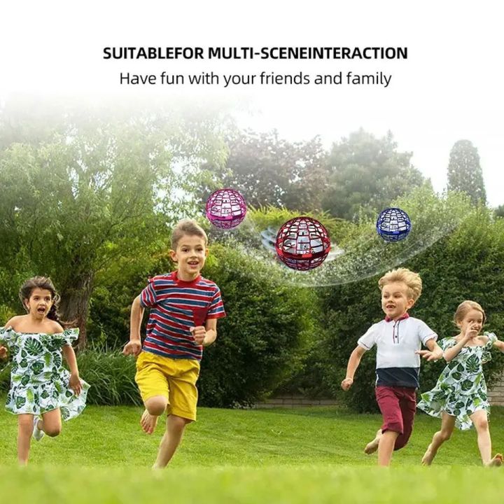 Flying Ball Toys Magic Ball Flying Spinner Flight Gyro UFO Drone ...