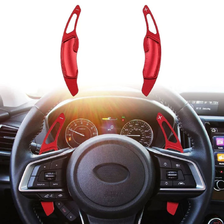 Aluminum Steering Wheel Shift Paddle Shifter Extension Cover for Subaru ...