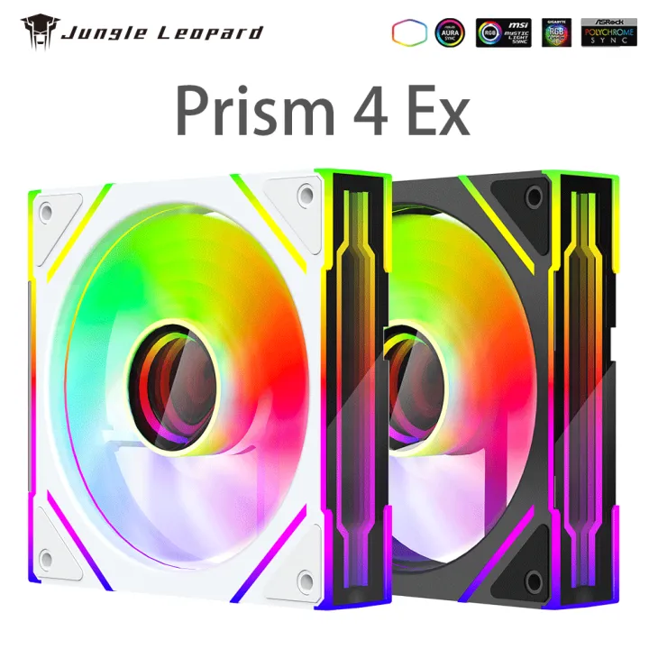 Jungle Leopard Prism 4 EX Case Fan 12CM Cooling Desktop Silent Divine ...