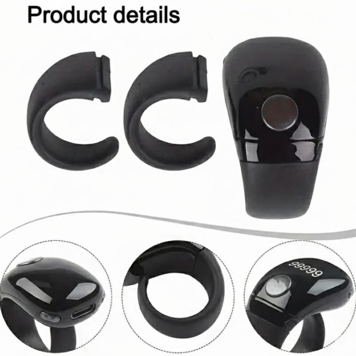 New Smart Zikr Digital Tasbih Counter Ring 2026 Model/OLED Display Zikr ...